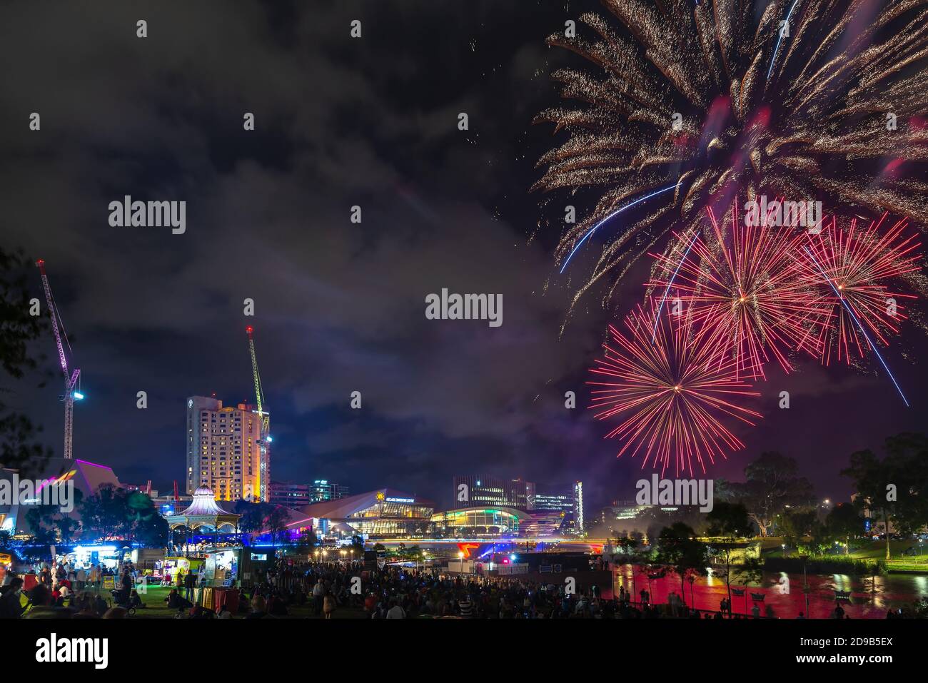Adelaide fireworks hi-res stock photography and images - Alamy