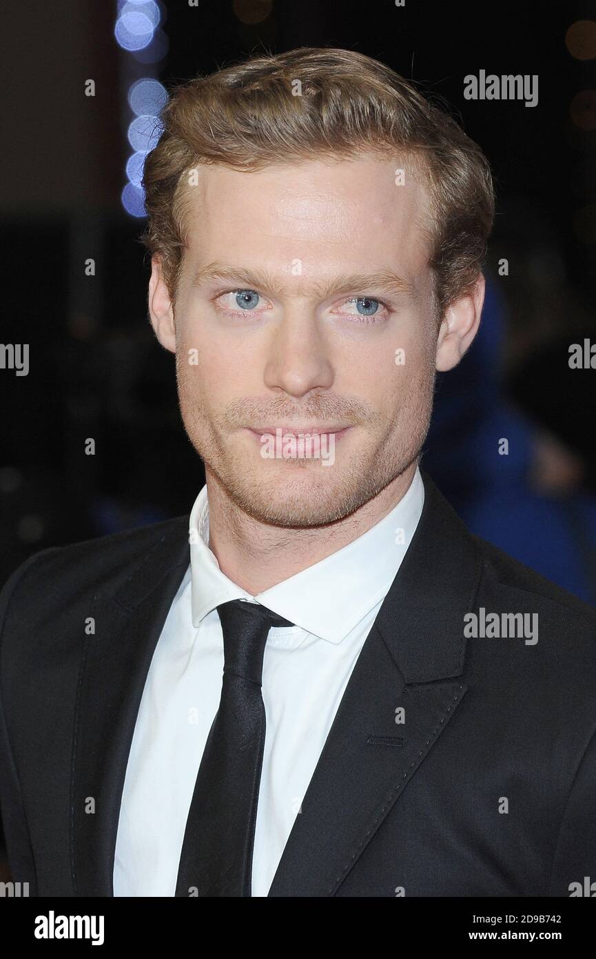 Sam Reid attends The Railway Man UK Premiere at the Odeon West End in ...