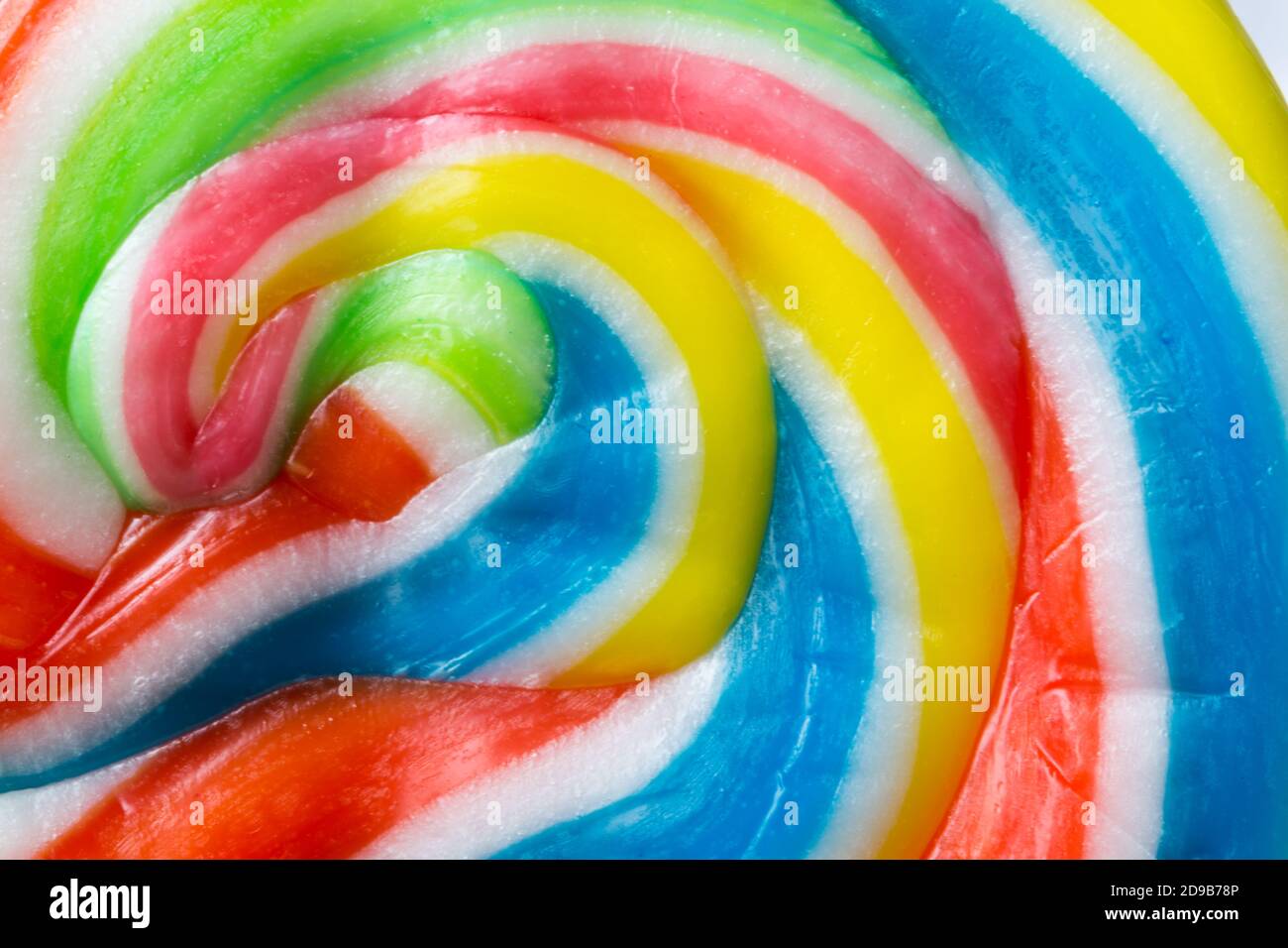 Large lolly pop candy multi coloured Stock Photo - Alamy