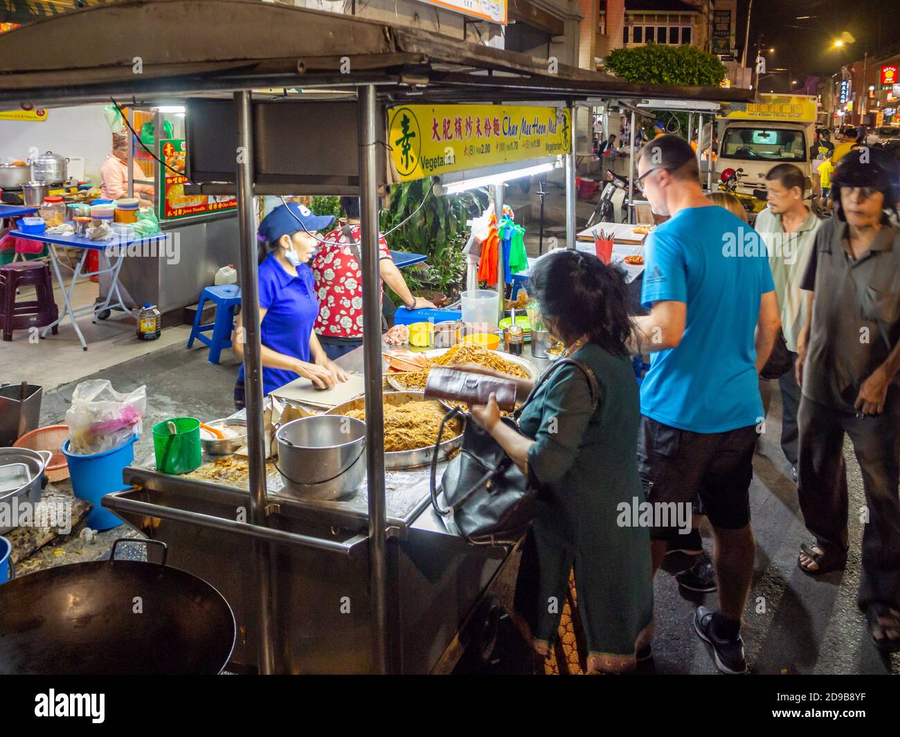George Town, Penang Island, Malaysia [ Night market food, asian ...