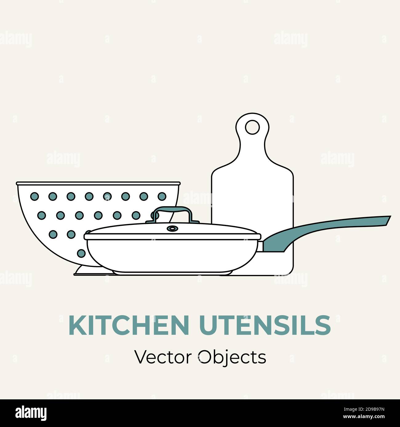 Colander logo hi-res stock photography and images - Alamy