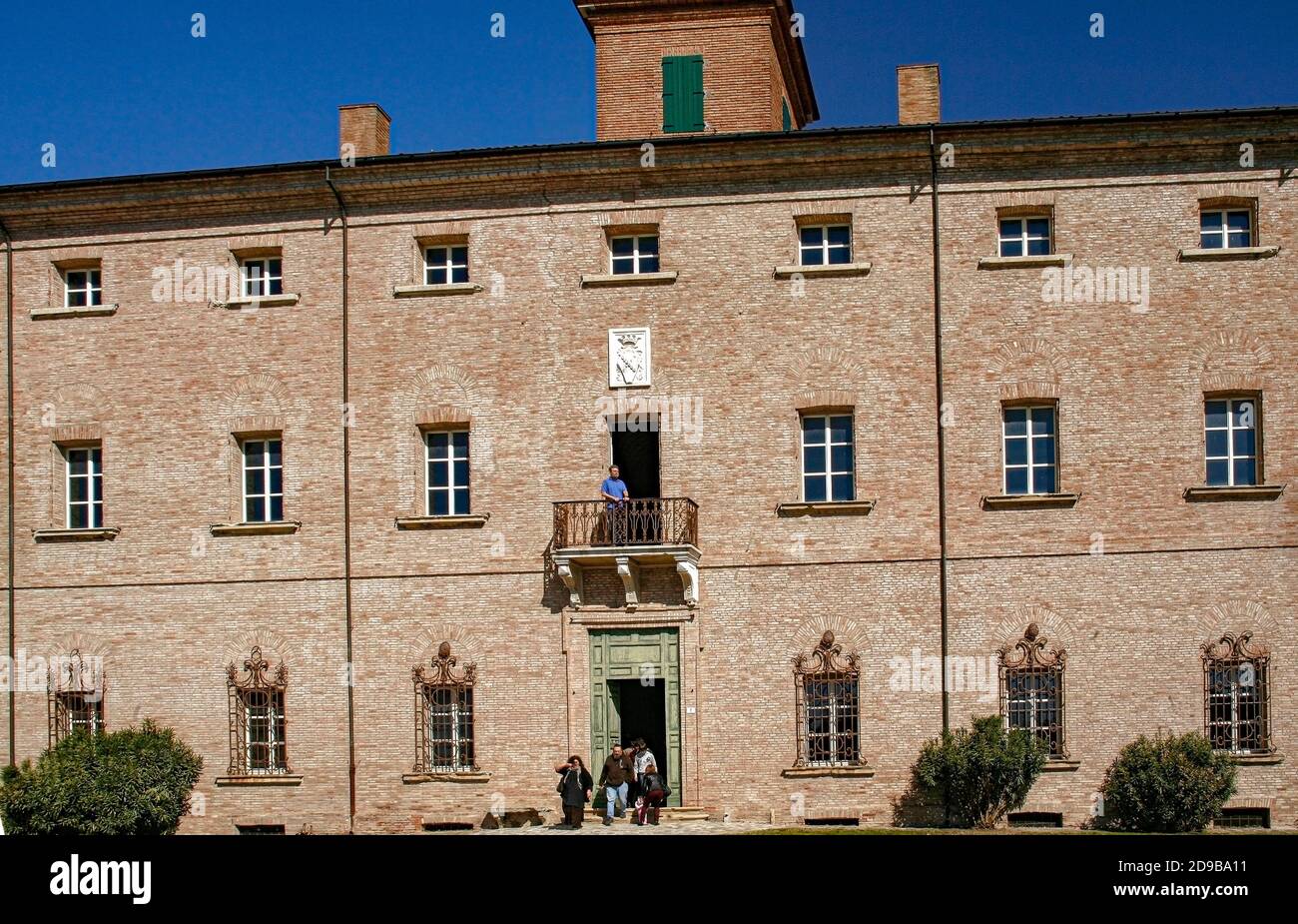 Italy Emilia Romagna San Mauro Pascoli - Villa Torlonia - Courtyard ...