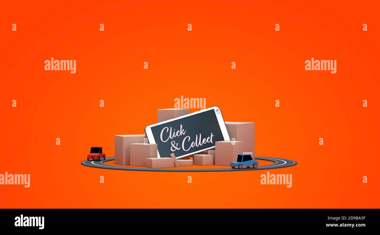 Click and delivery hi-res stock photography and images - Alamy