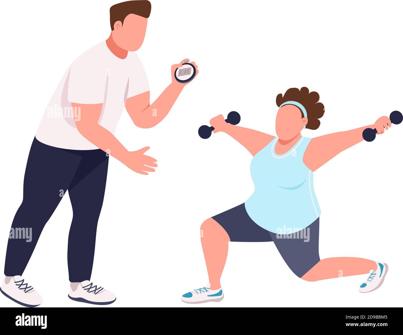Male coach sport character animation hi-res stock photography and ...