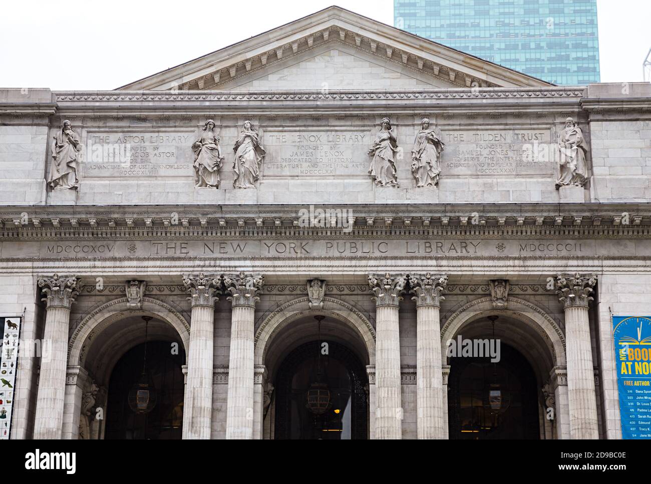 NEW YORK, USA - May 02, 2016: New York Public Library Main Branch in ...