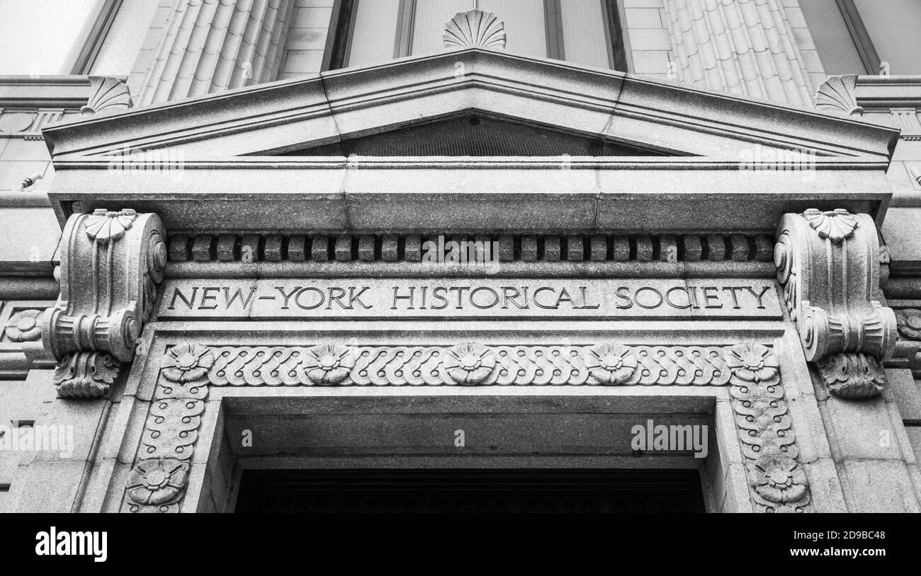 New York, USA - Sep 17, 2017: New-York Historical Society is an ...