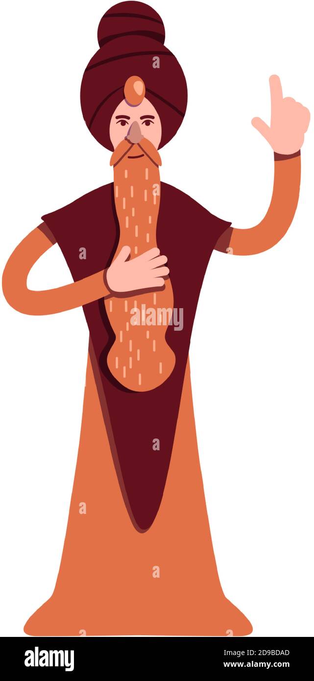 Indian guru Cut Out Stock Images & Pictures - Alamy