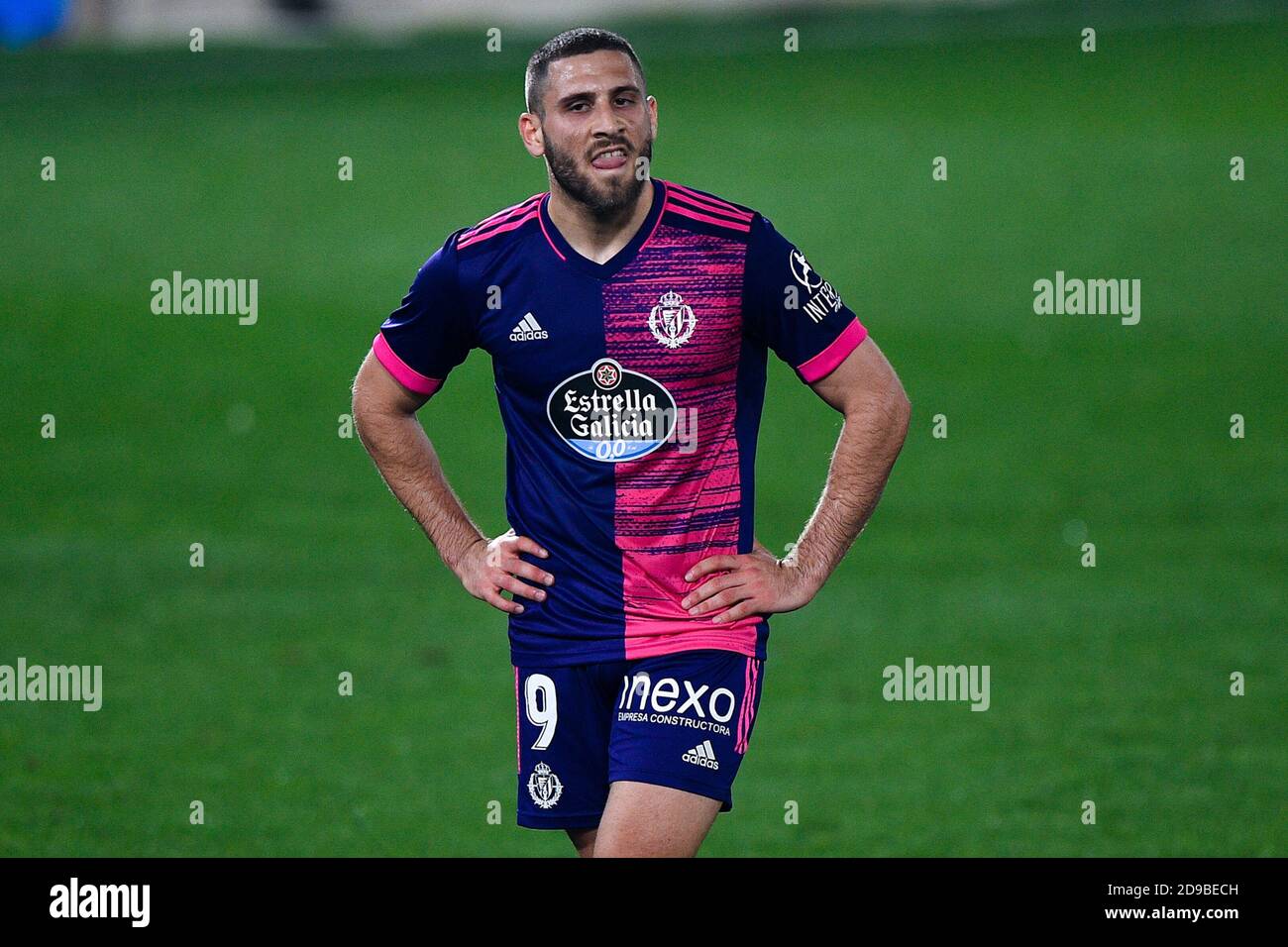 Shon Weissman of Real Valladolid Stock Photo - Alamy