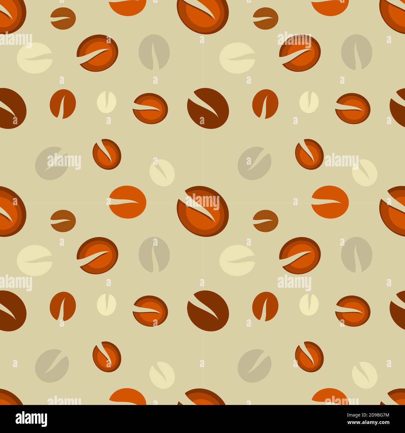 Coffee beans texture. Vector illustration Stock Vector Image & Art - Alamy