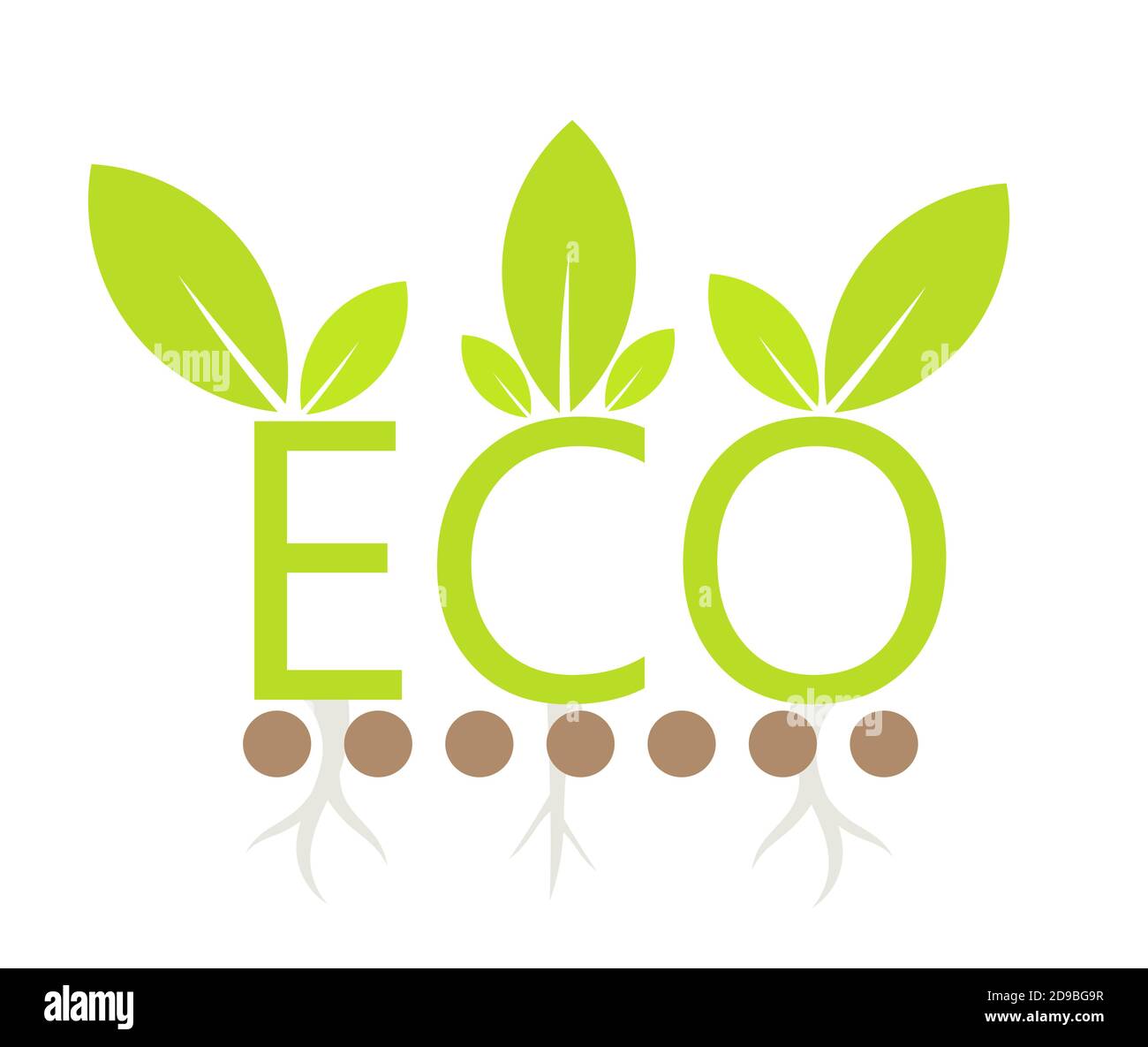 Green eco symbol concept. Vector illustration Stock Vector Image & Art ...
