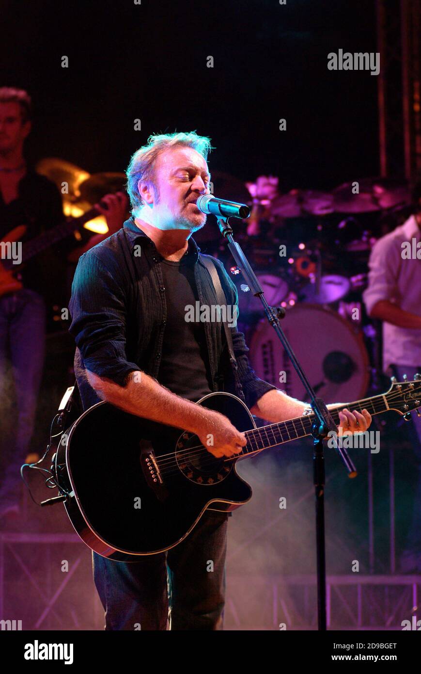 Ospitaletto (Bs),Italy,July 25,the concert live of the italian pop ...
