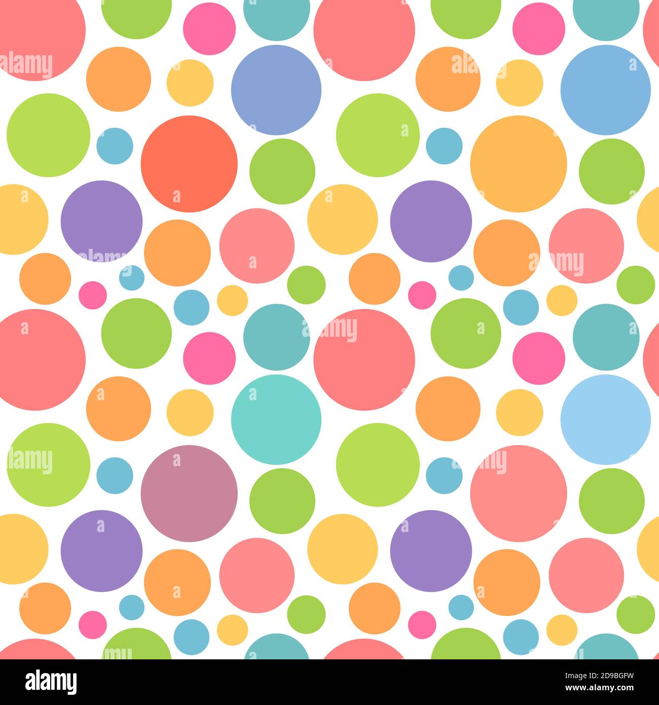 Colorful dots pattern. Vector illustration Stock Vector Image & Art - Alamy