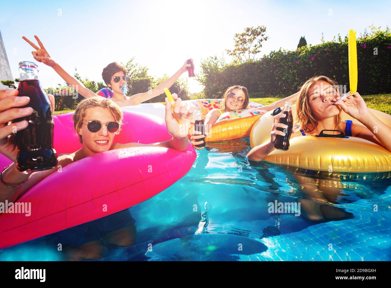 Child cola drinking hi-res stock photography and images - Alamy