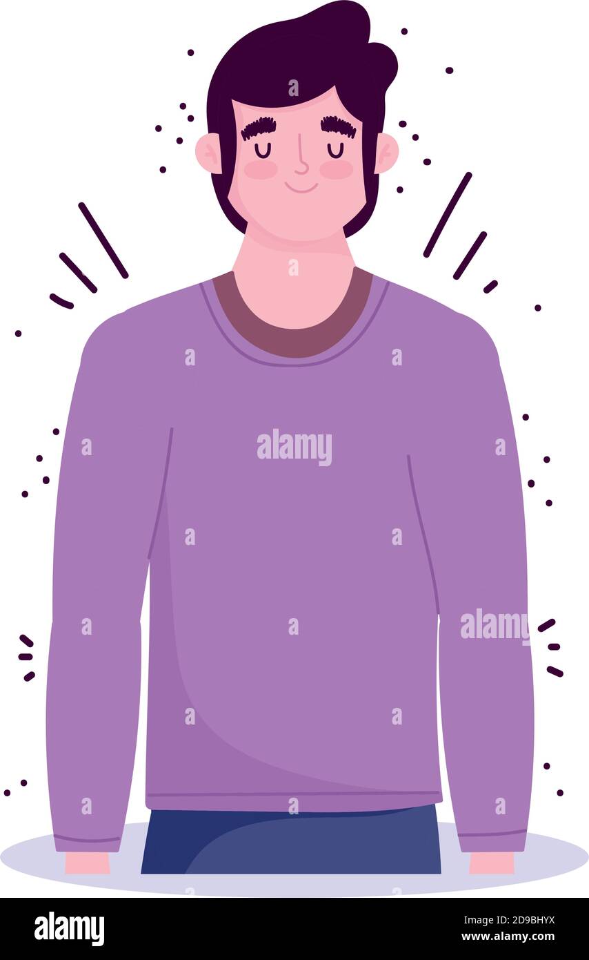 businessman portrait cartoon employee character icon vector ...