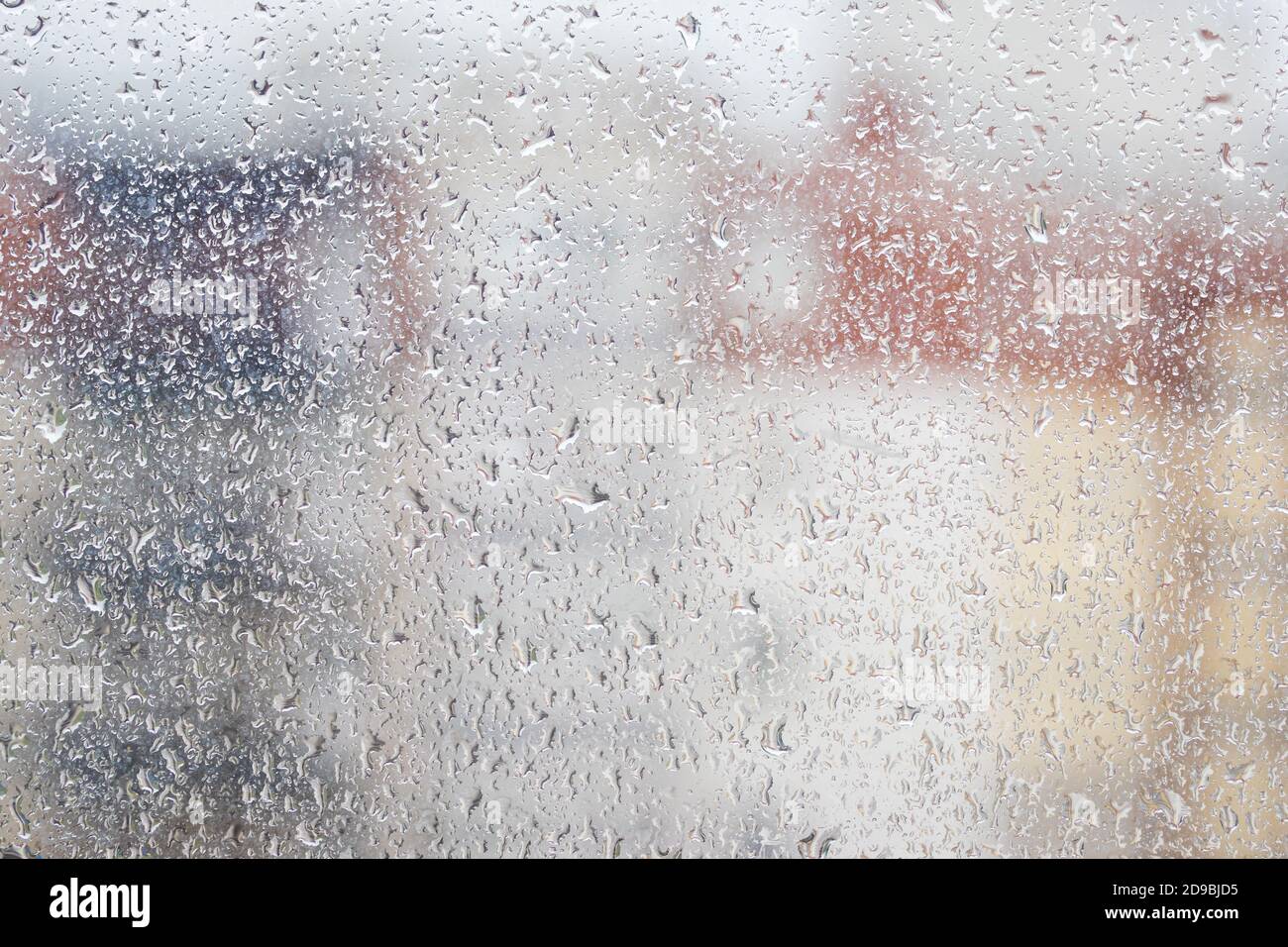Rain storm through window of house hi-res stock photography and images ...