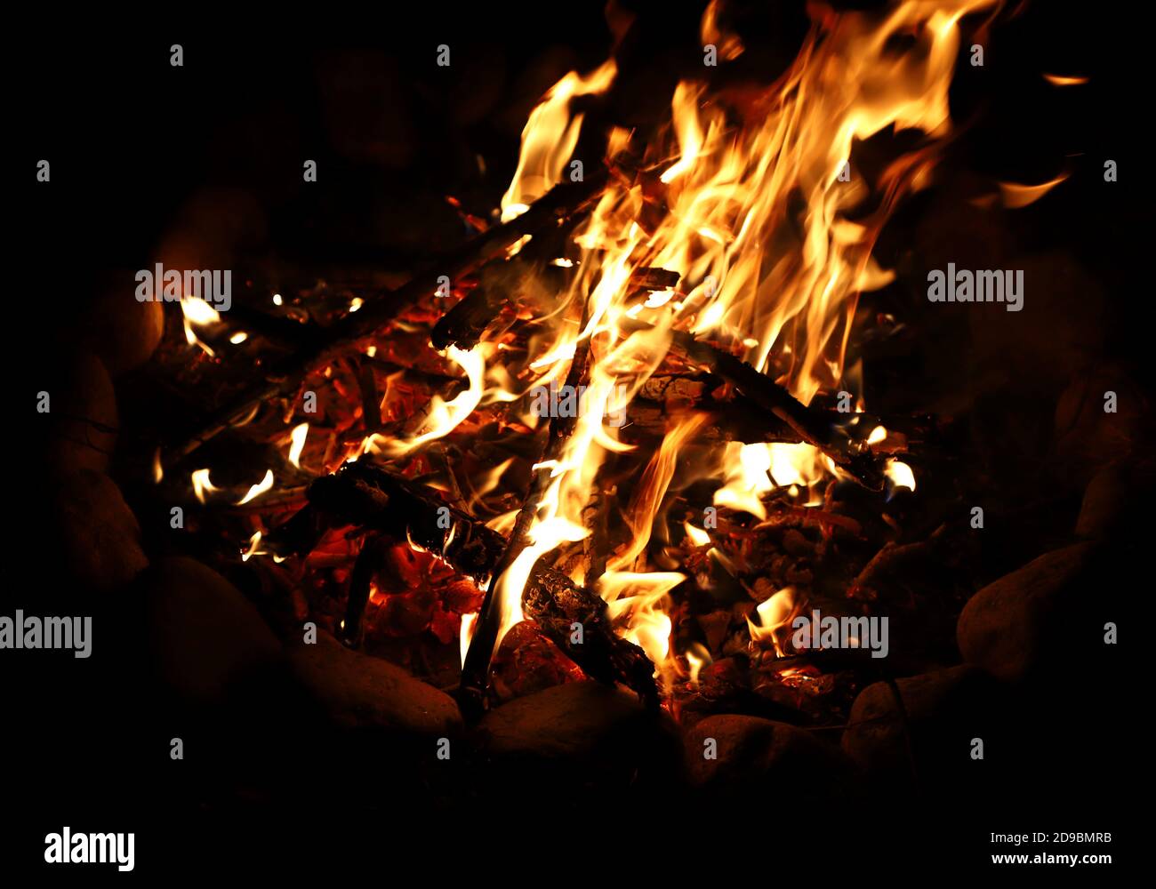 Campfire meditation hi-res stock photography and images - Alamy