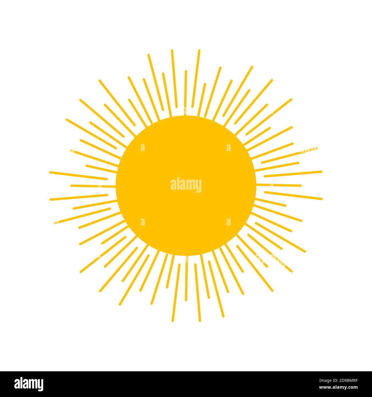 Artistic sun drawing Cut Out Stock Images & Pictures - Alamy