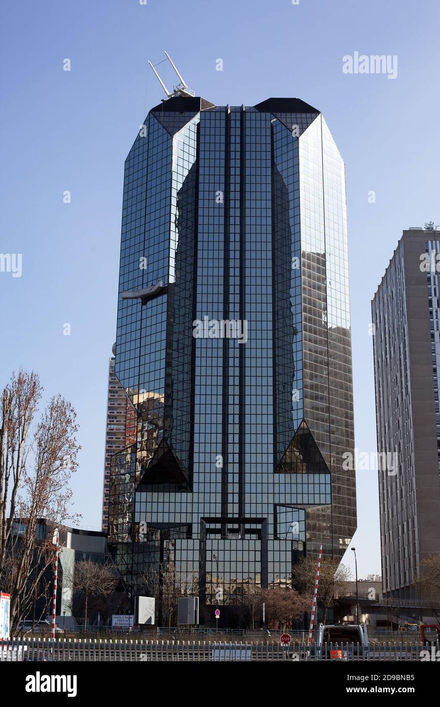 French high @ @ rise buildings in high rise building hi-res stock ...