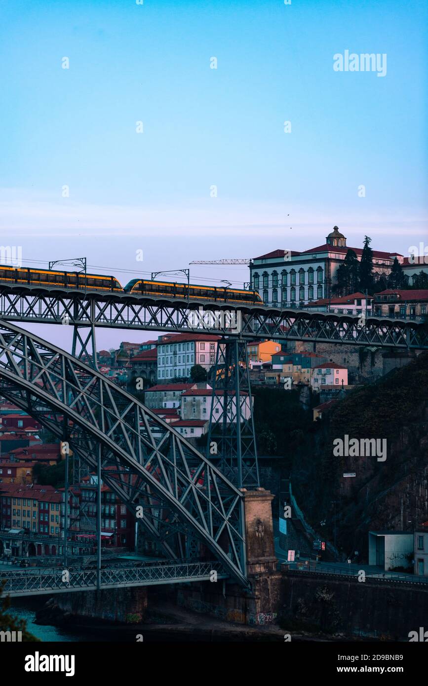 Dom Luis Bridge, Porto, Portugal Stock Photo - Alamy