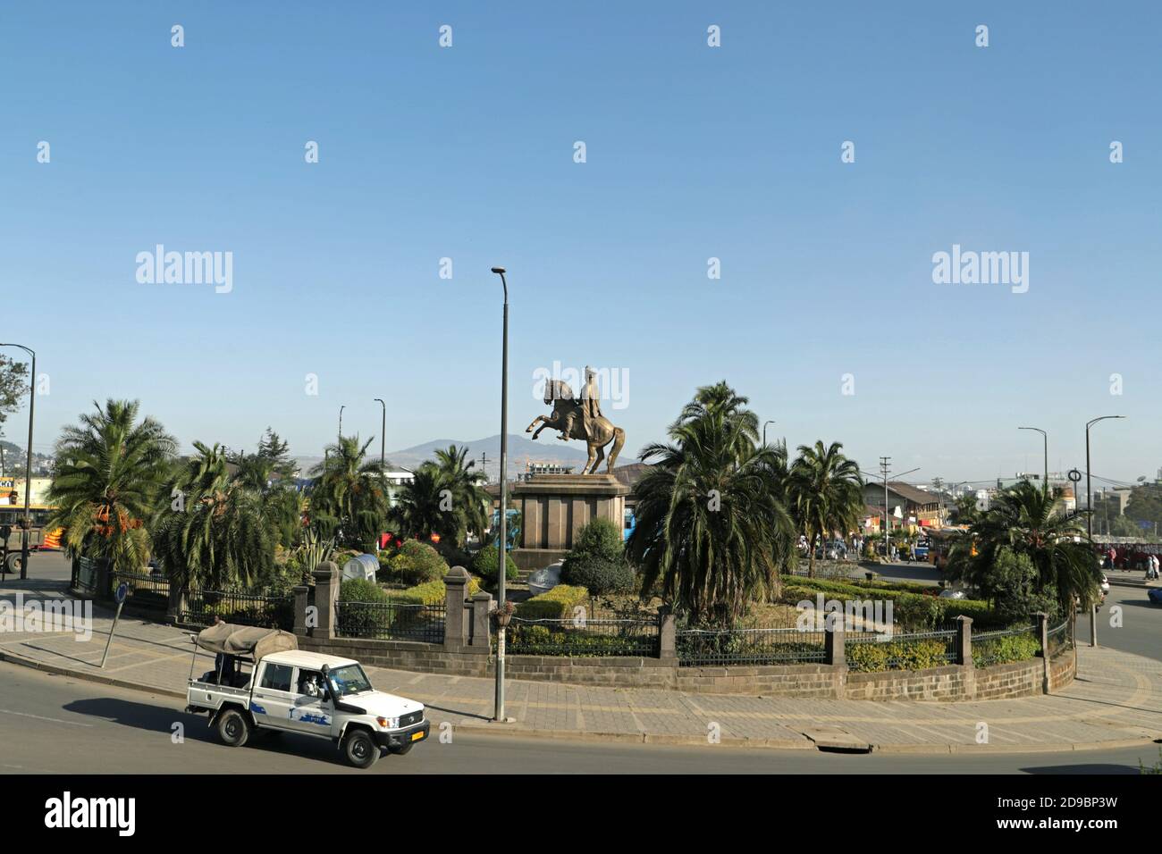 Ethiopia addis ababa piassa hi-res stock photography and images - Alamy