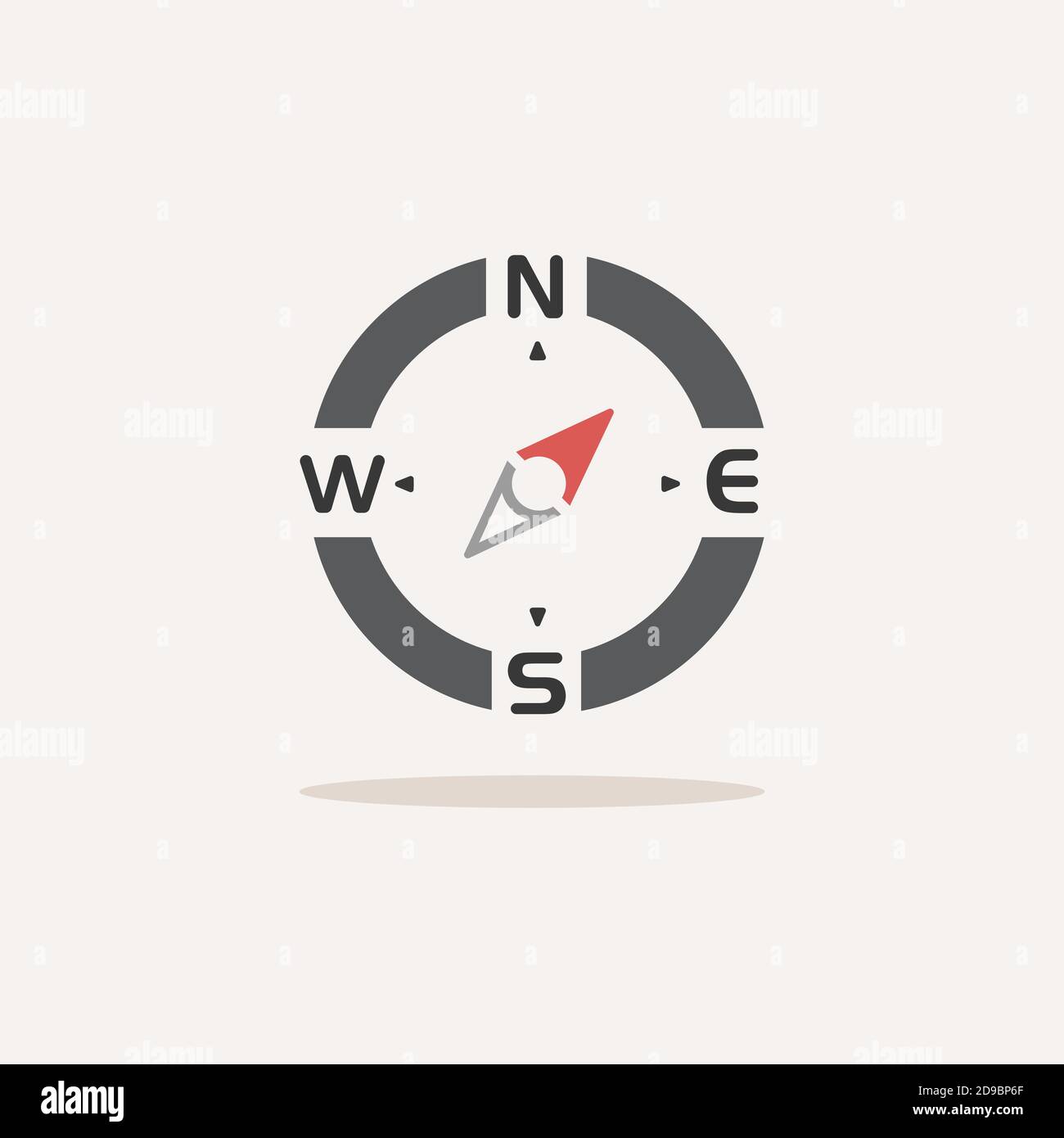 North east direction Stock Vector Images - Alamy
