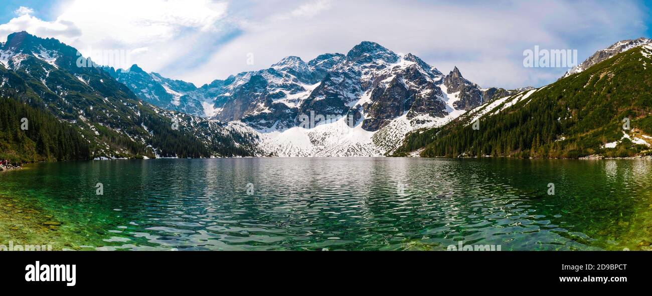 Mountain Peaks Panorama