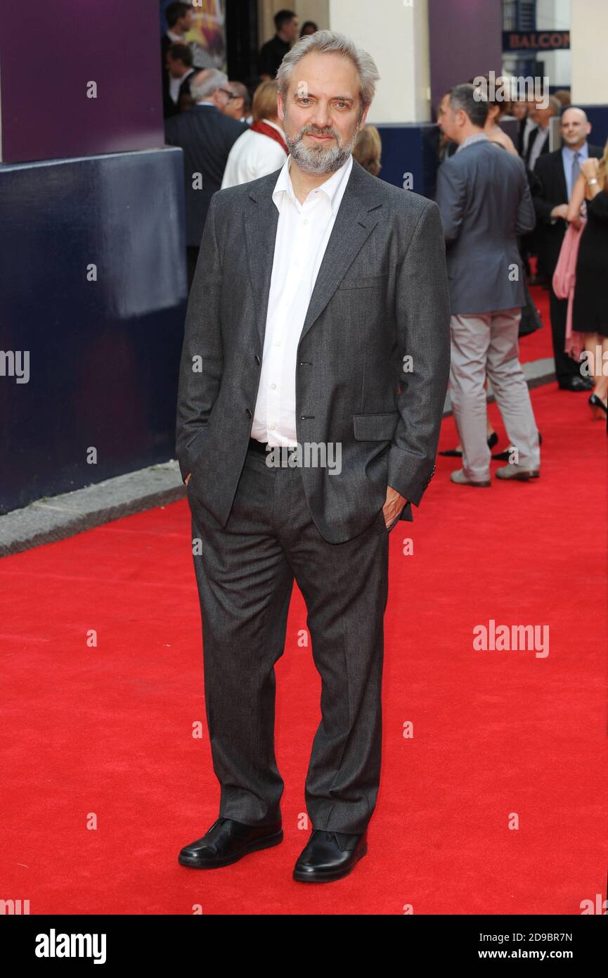 Sam Mendes attends the Charlie And The Chocolate Factory Opening Night ...
