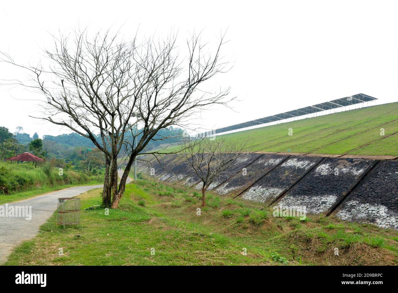 Beautiful meadow from the Banasura sagar dam in Western Ghats, Kerala ...