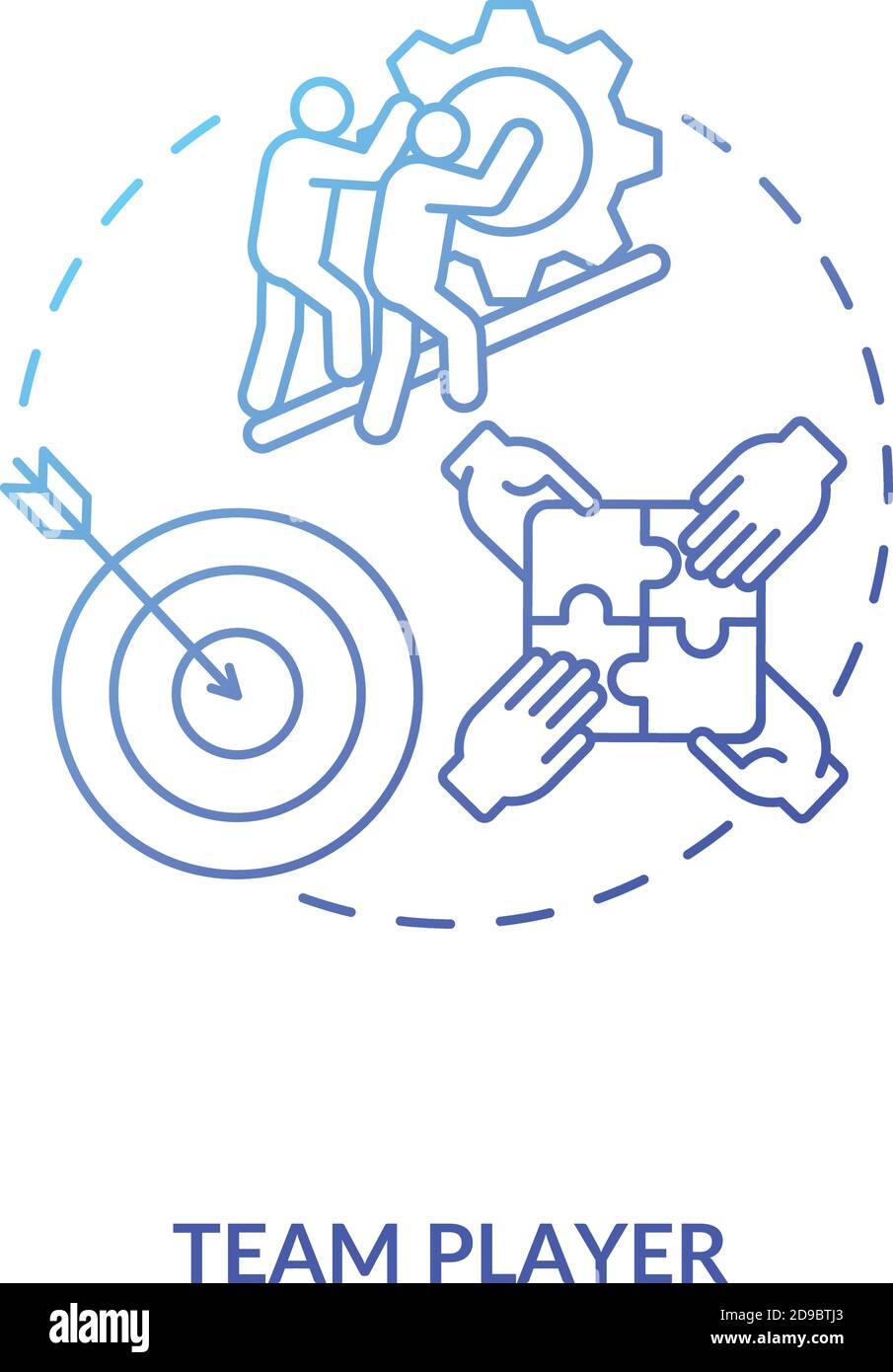 Team player concept icon Stock Vector Image & Art - Alamy