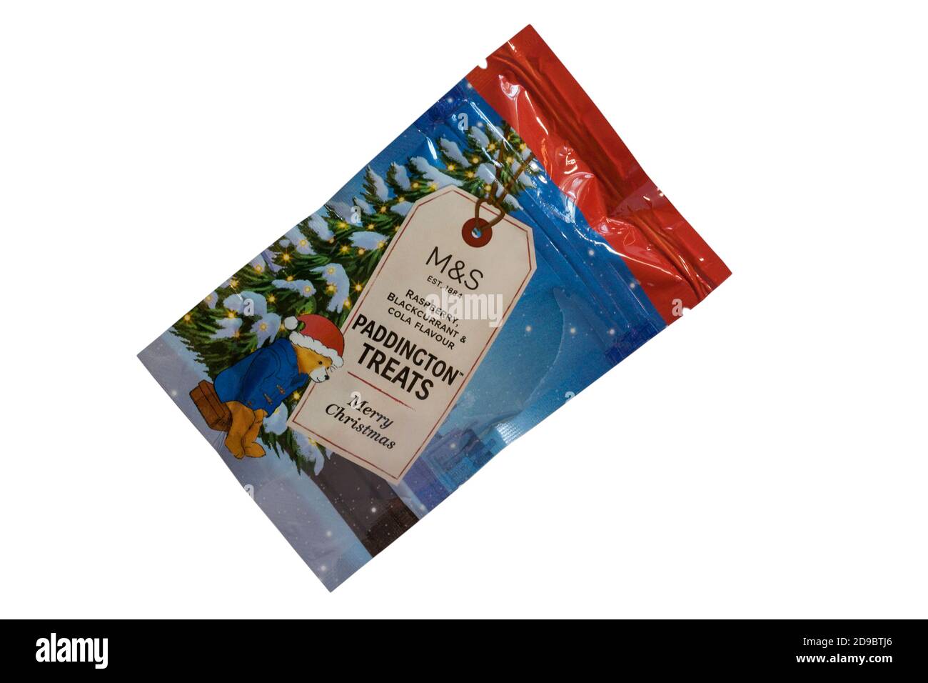 packet of M&S raspberry, blackcurrant & cola flavour Paddington Treats ...