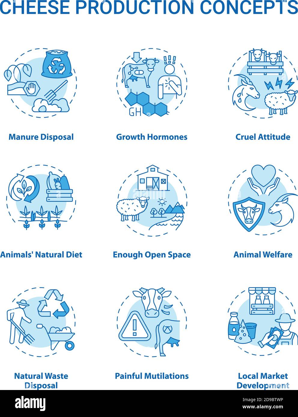 Hormones livestock sign Cut Out Stock Images & Pictures - Alamy