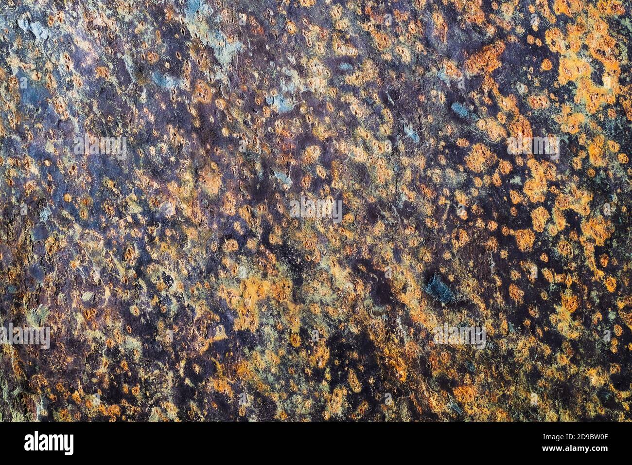 Marble Rusty Metal Wall, Old Iron Sheet, Covered With Rust With Multi ...