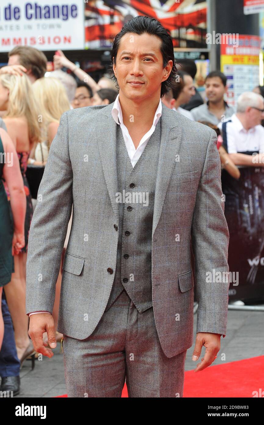 Will Yun Lee attends the Wolverine UK premiere, at Empire Cinema on ...