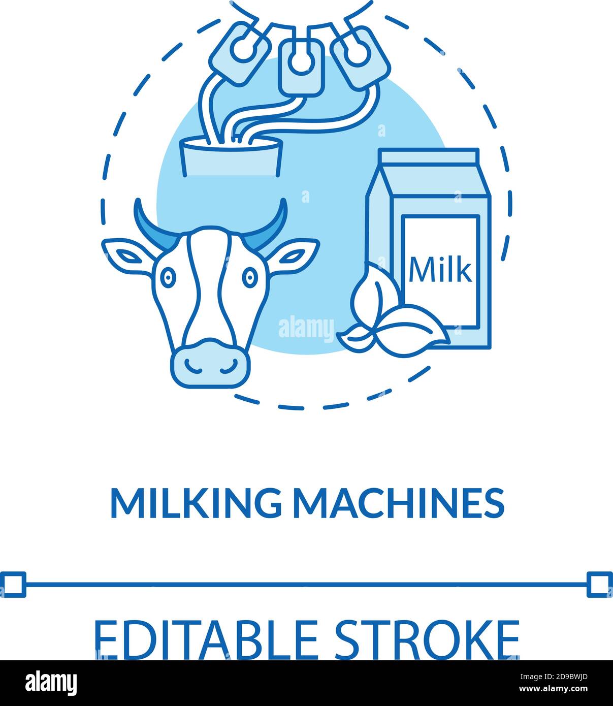 Milking art Cut Out Stock Images & Pictures - Alamy