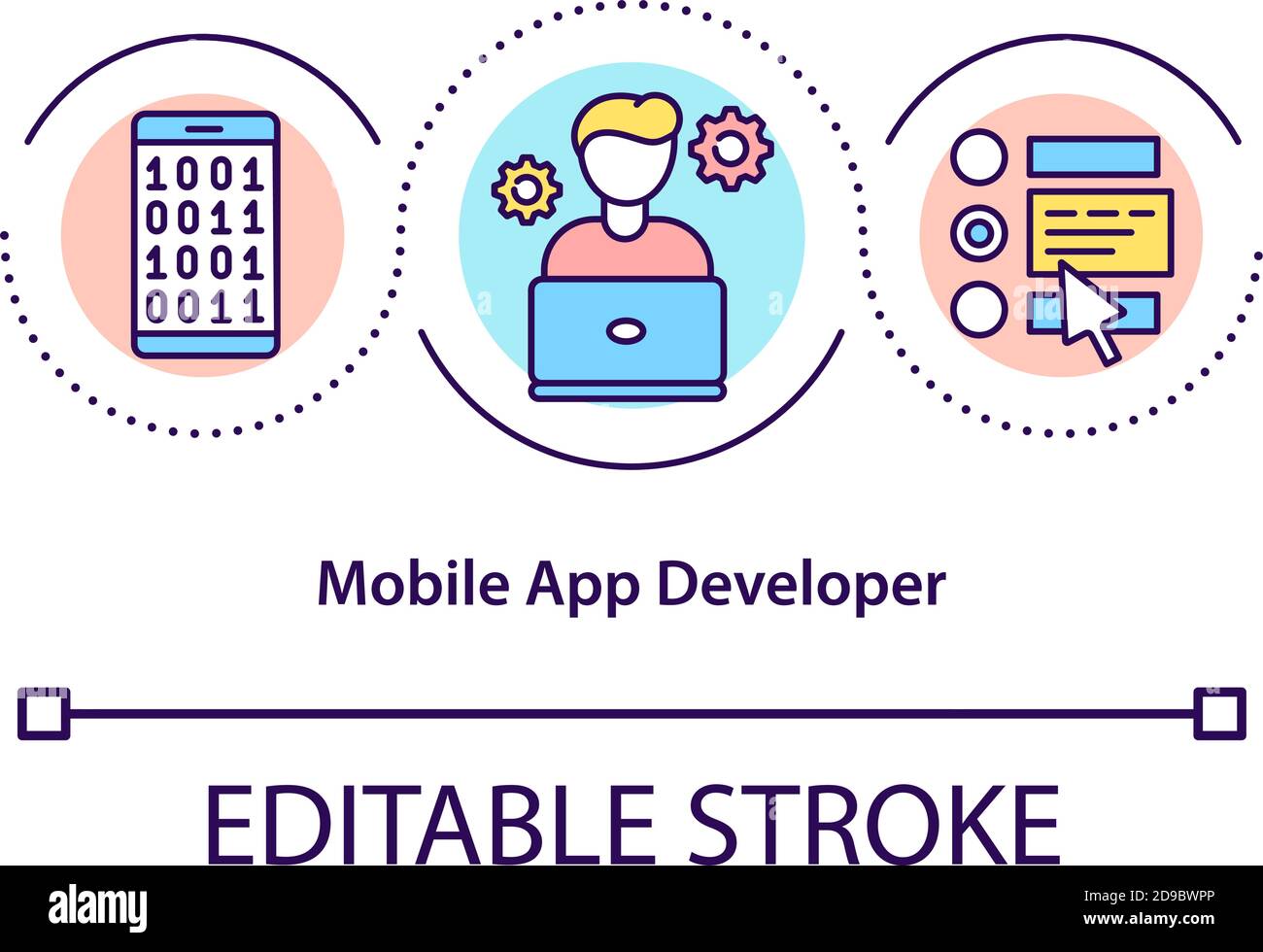 Junior software engineer Stock Vector Images - Alamy