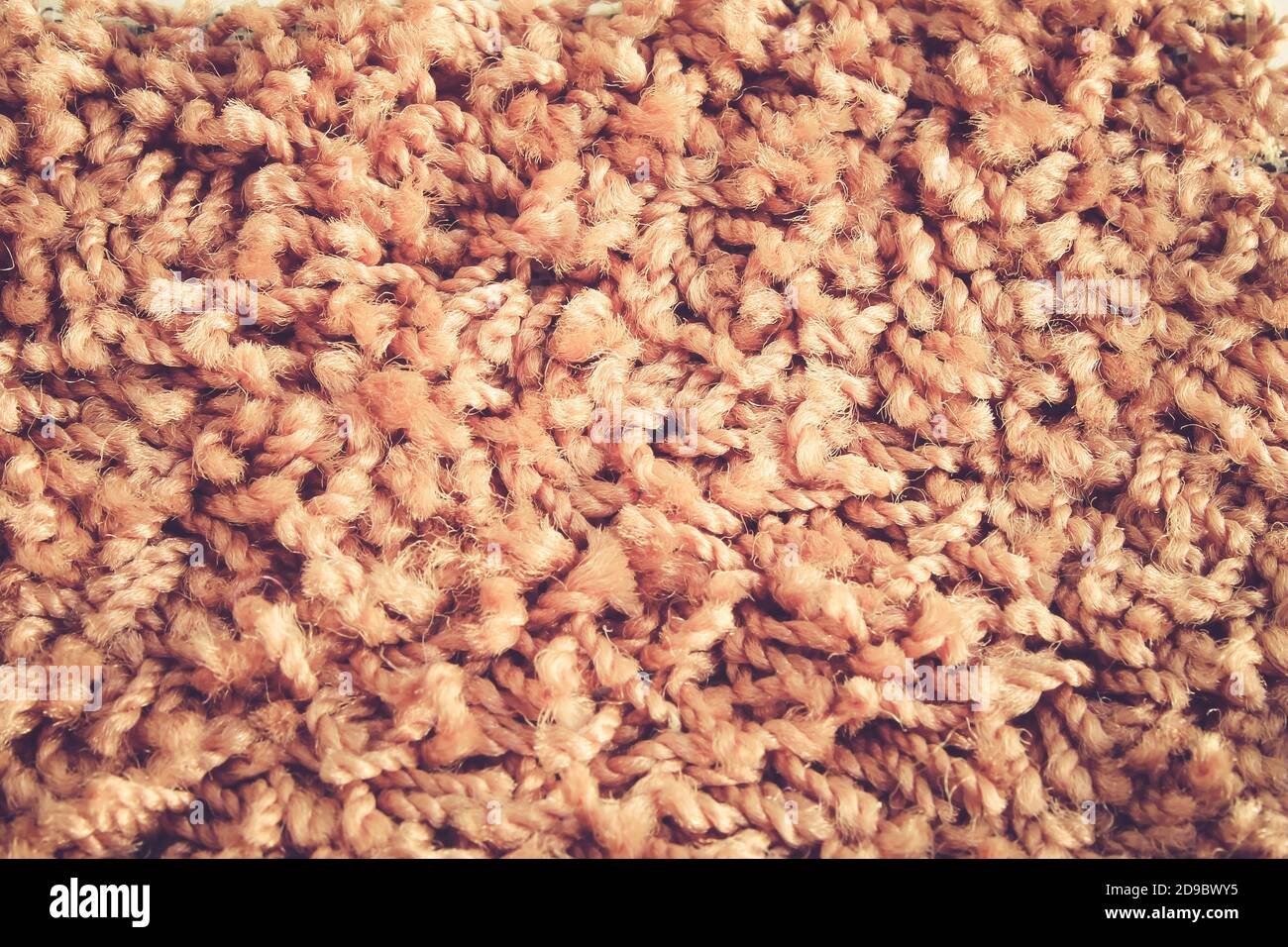 Carpet fibers close up. Orange carpet texture, top view Stock Photo - Alamy