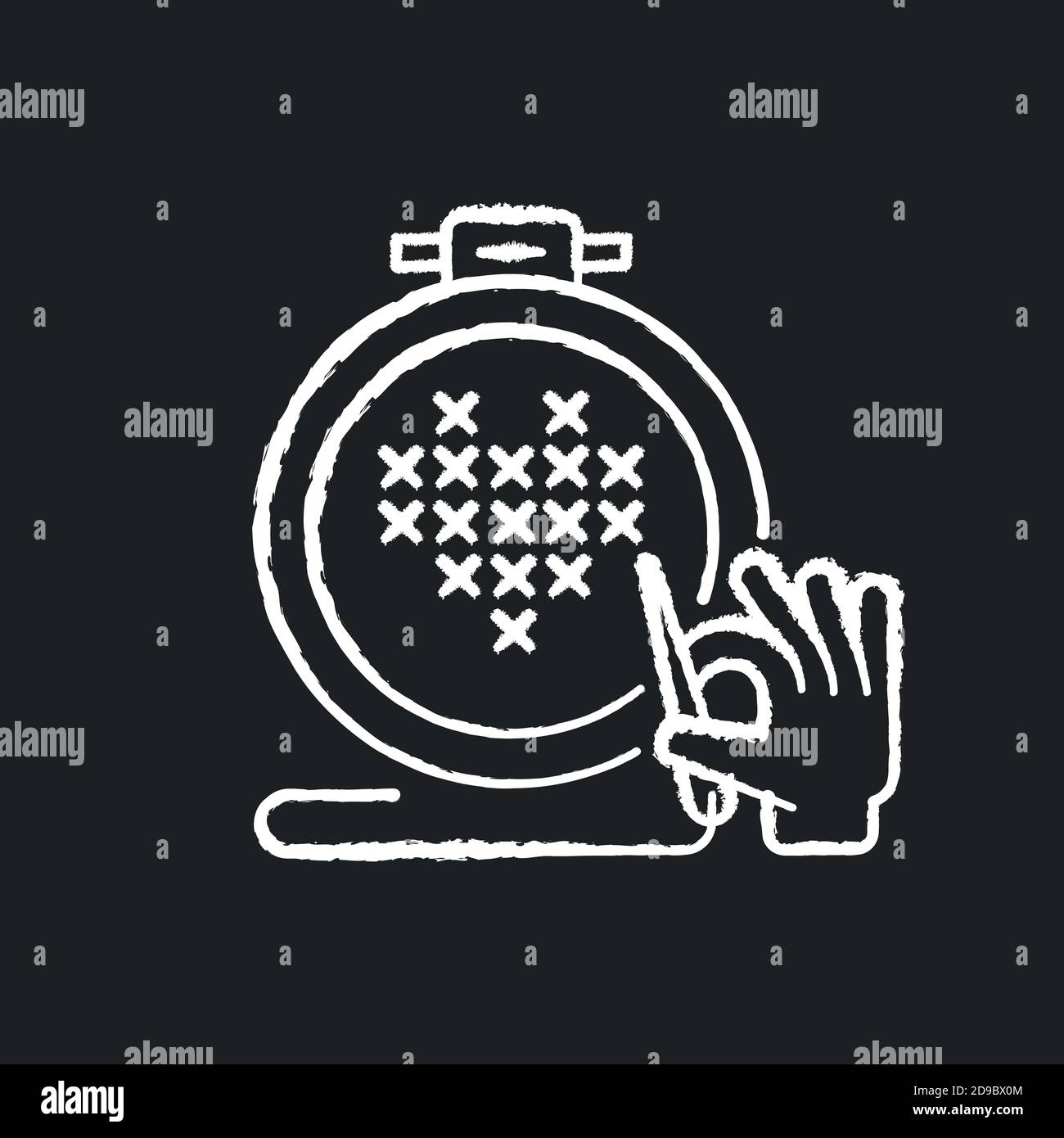 Cross hand heart frame hi-res stock photography and images - Alamy