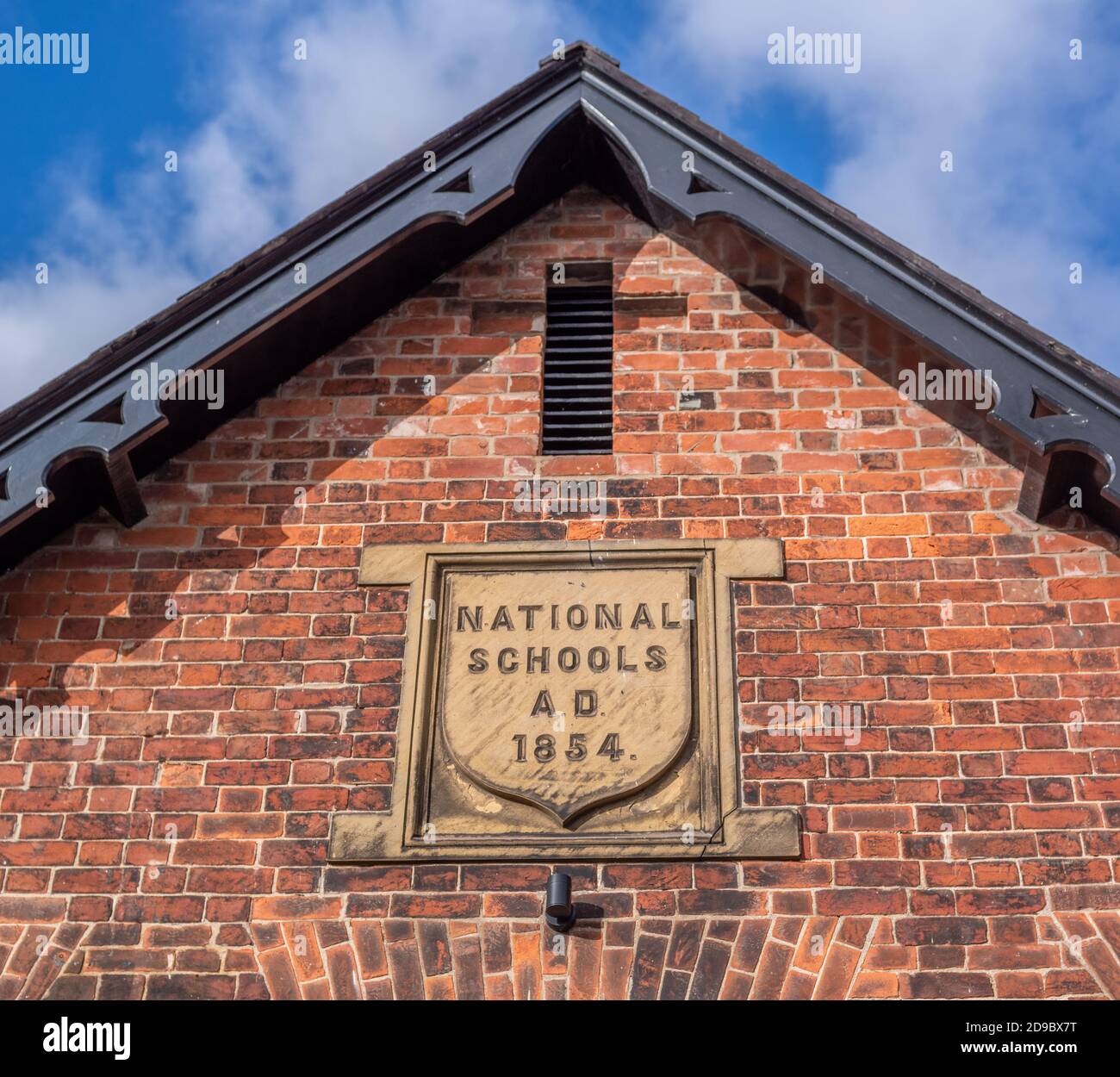 Historic brick school building hi-res stock photography and images - Alamy