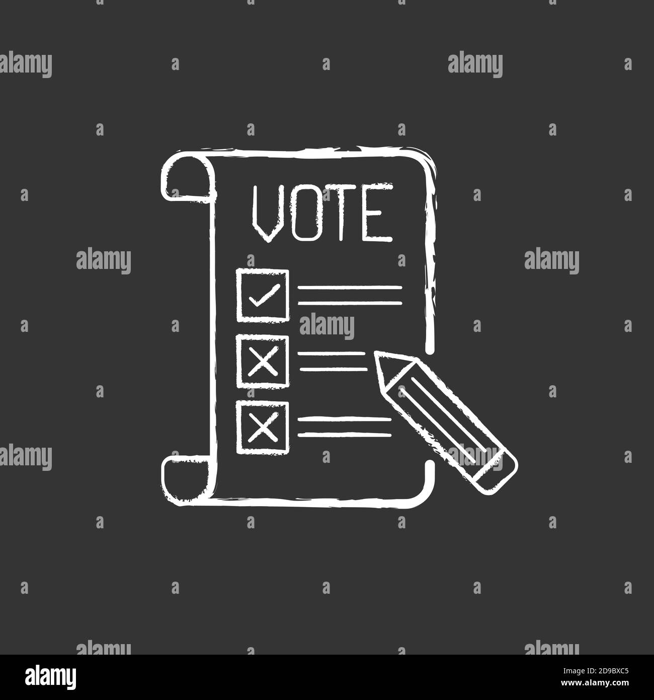 Voting ballot Black and White Stock Photos & Images - Alamy