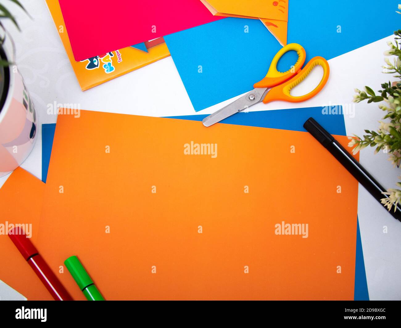 classes for children on self-isolation. the working place for children ...