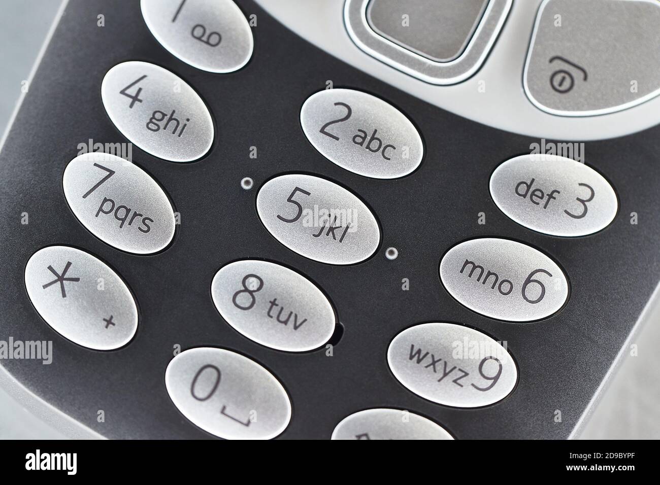 Old mobile phone buttons Stock Photo - Alamy