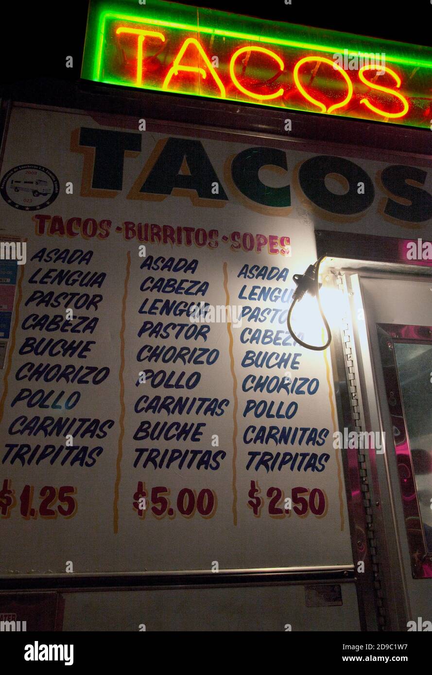 Taco vendor and los angeles hi-res stock photography and images - Alamy