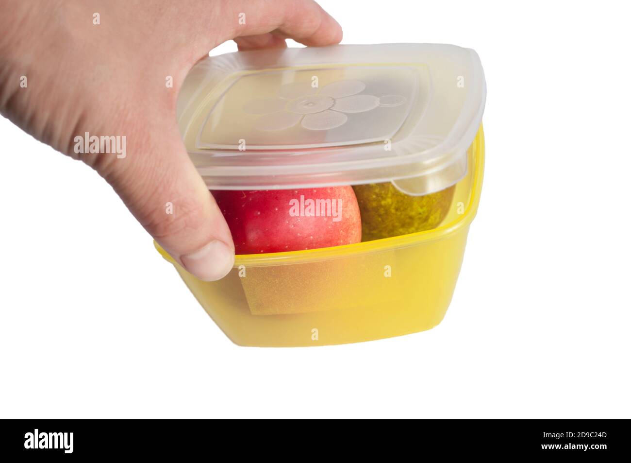 Womans hand closes lunch hi-res stock photography and images - Alamy