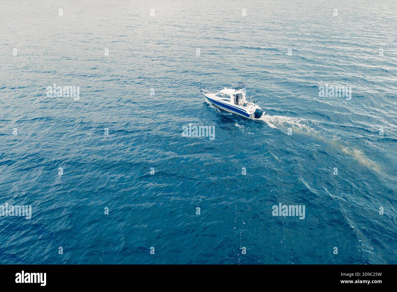 Beautiful seascape with boat hi-res stock photography and images - Alamy