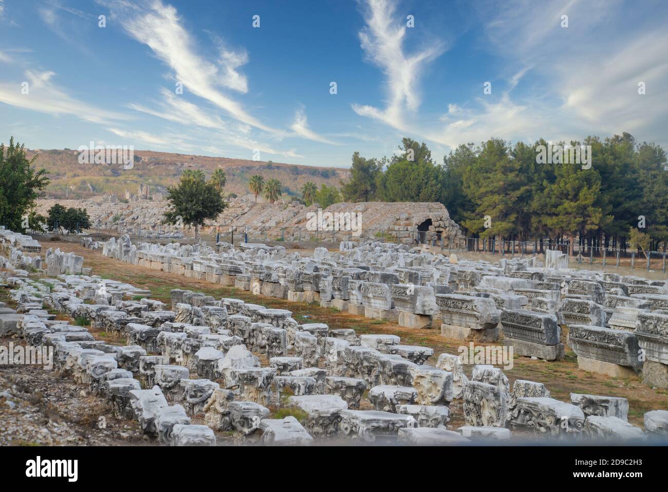 Perge Ancient City, Antalya - Turkey. Perge used to be one of the most ...