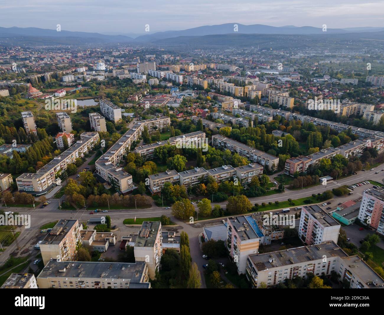 Uzhhorod aerial hi-res stock photography and images - Alamy