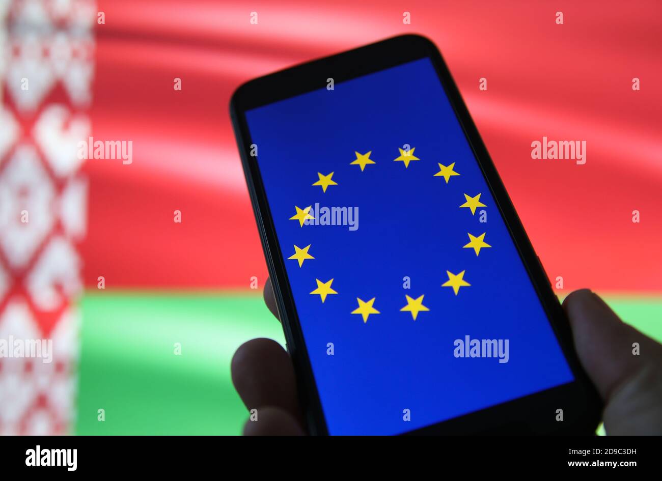 Belarus european union flag hi-res stock photography and images - Alamy