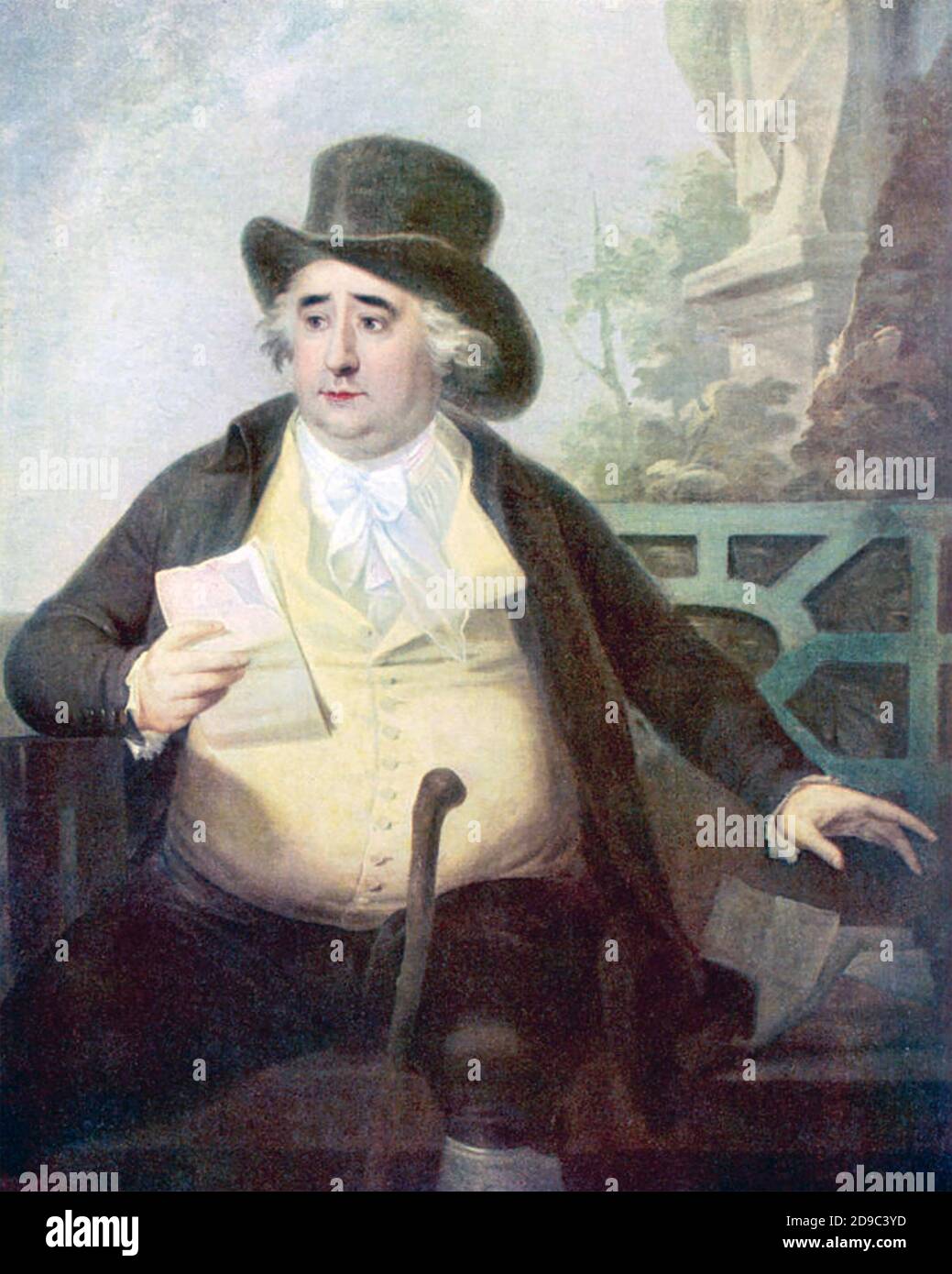 CHGARLES JAMES FOX (1749-1806) British Whig statesman in 1794 Stock ...