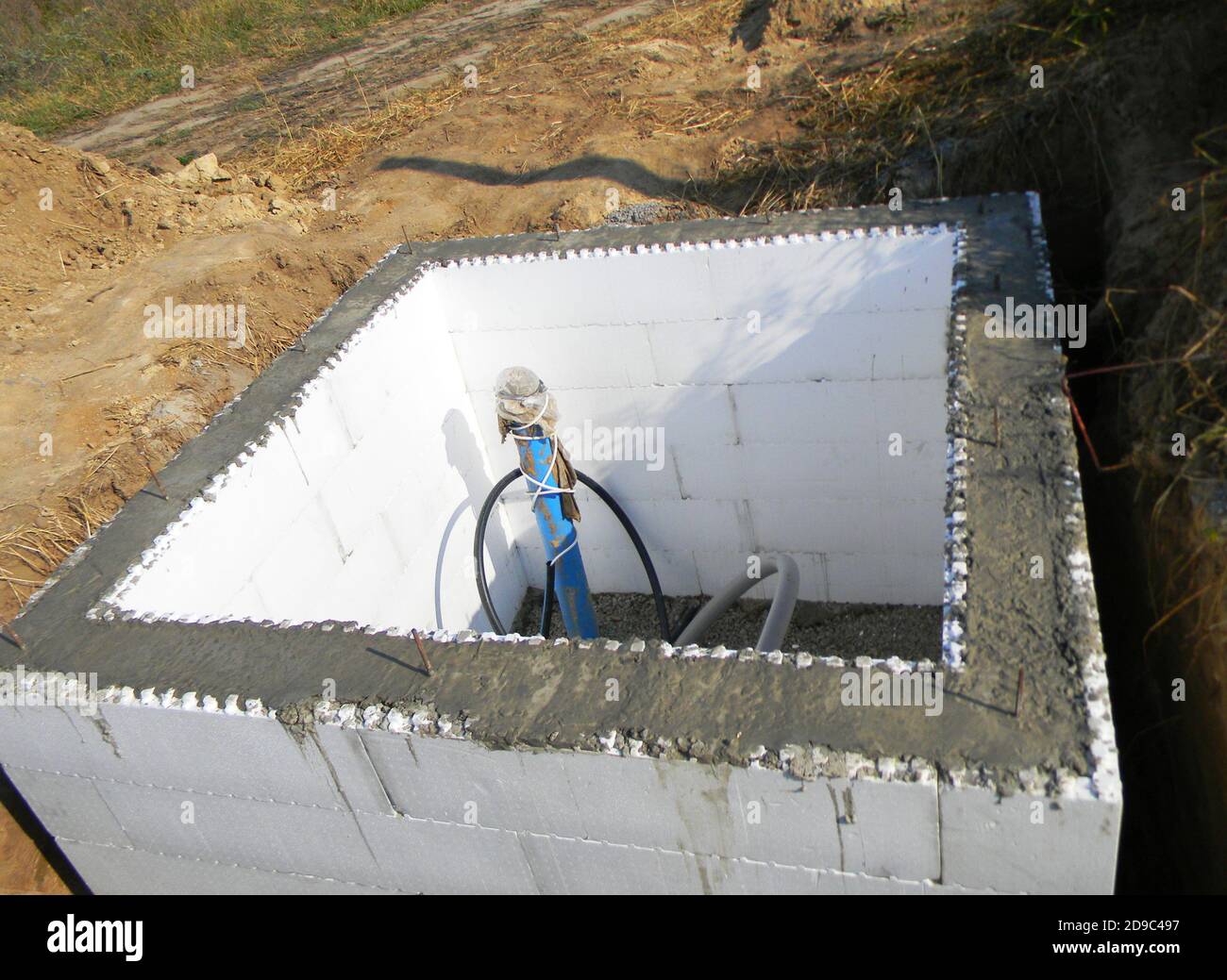 Styrofoam Basement Form Blocks
