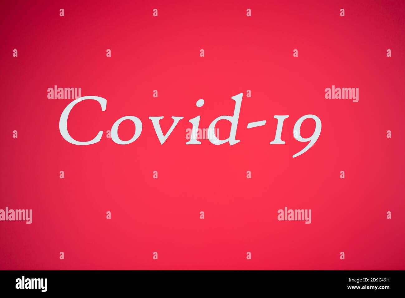 Covid 19, red background, asian flu Stock Photo - Alamy